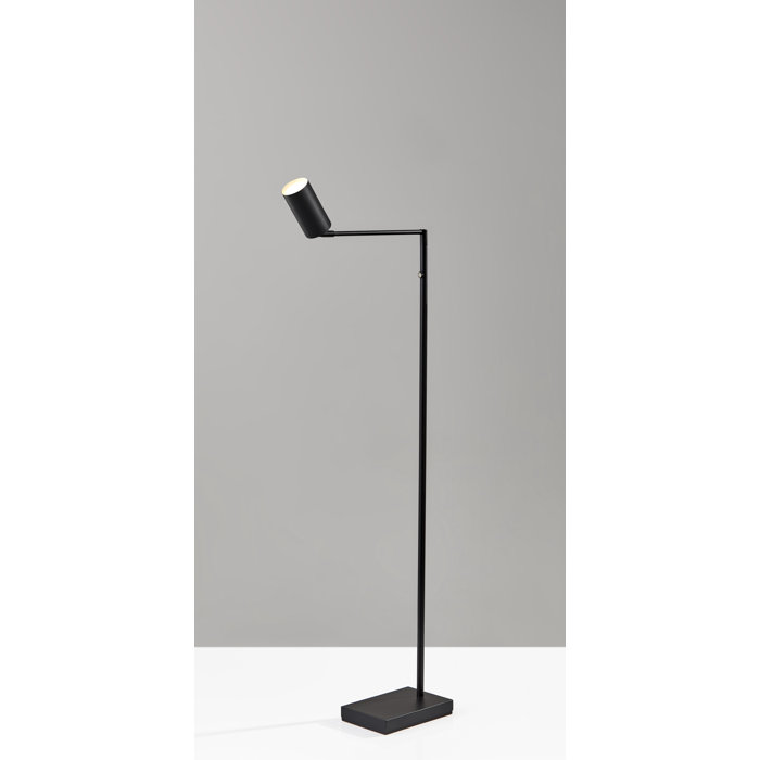 AllModern Koen 69'' Black Painted Metal LED Task/Reading Floor Lamp ...