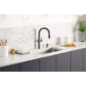 Co-t Kohler Rune Single Handle Kitchen Faucet With Pull Down Sprayer ...