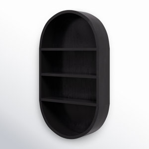 Joss & Main Minx Oval Solid Mango Wood Accent Wall Shelf & Reviews ...