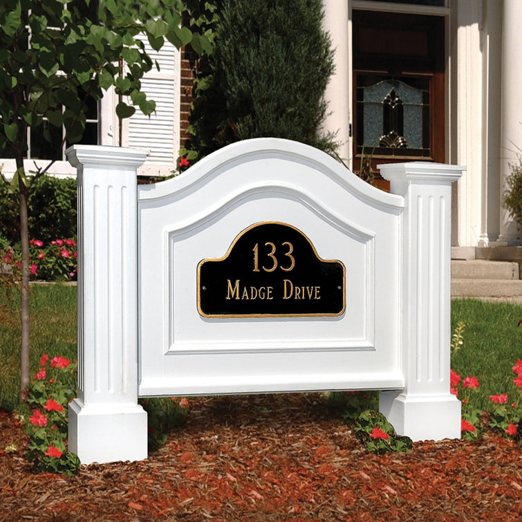 Lark Manor Kentshire Address Sign & Reviews | Wayfair