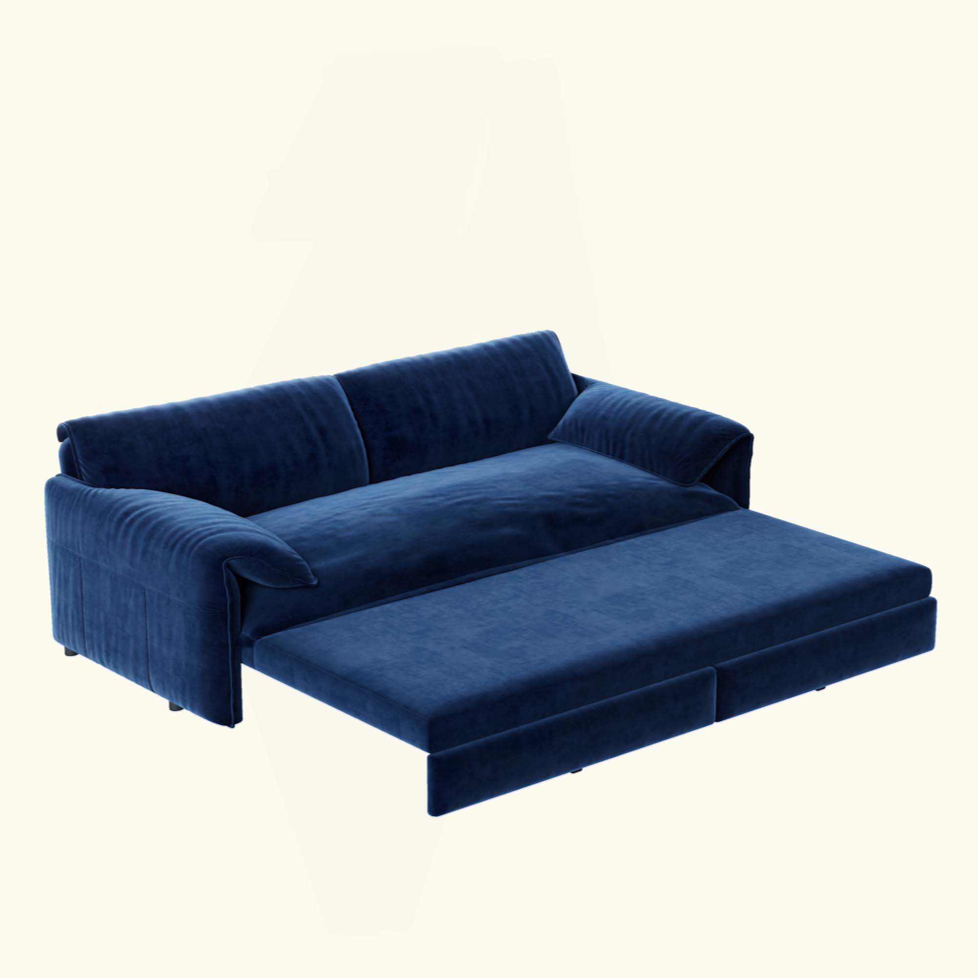 Orren Ellis Queen Pull Out Sofa Bed, 3-In-1 Convertible Sleeper Sofa ...