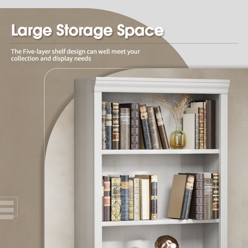 Lark Manor Anotidaishe Bookcase & Reviews | Wayfair
