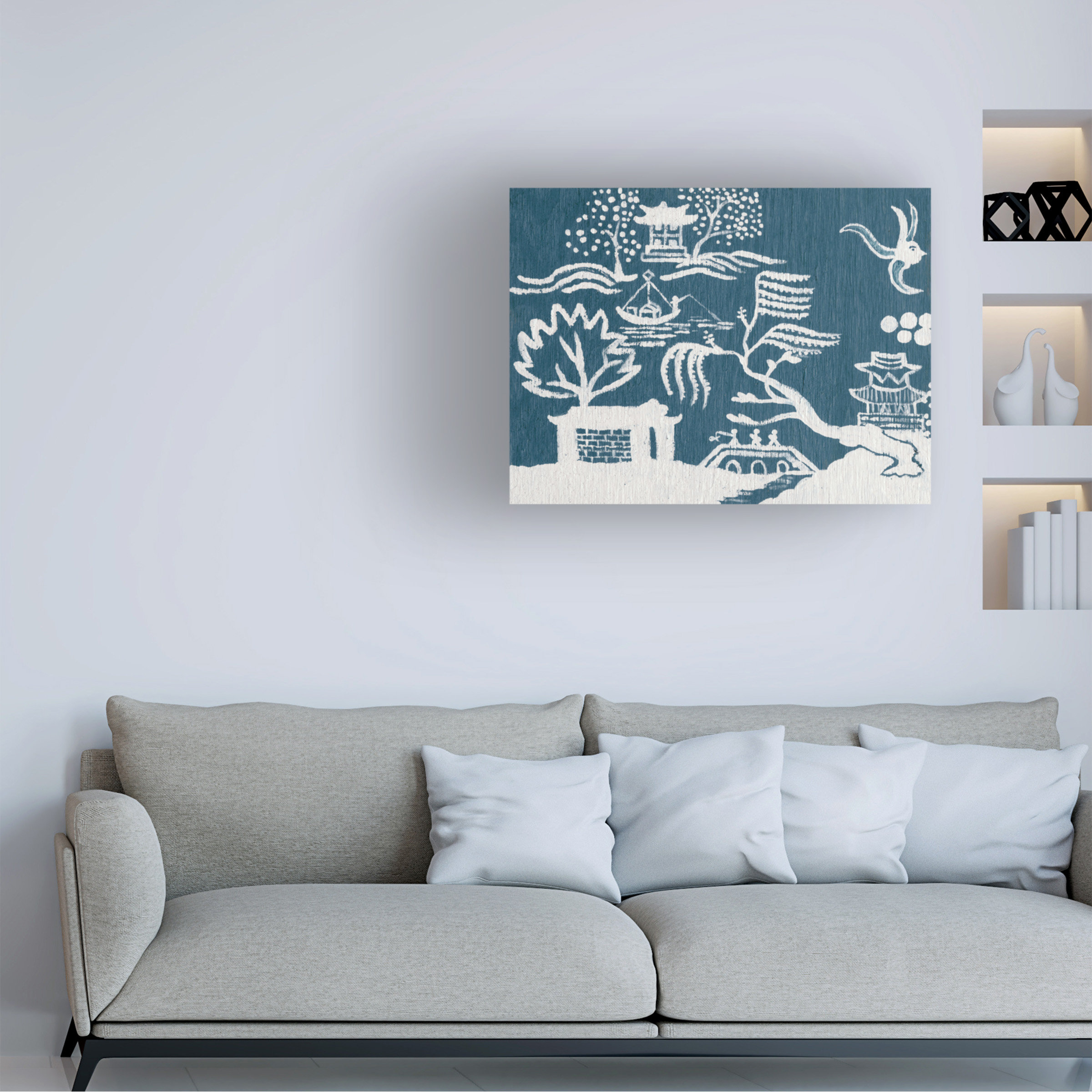 Red Barrel Studio Alicia Ludwig 'Tea Room I' Canvas Art - Wayfair Canada