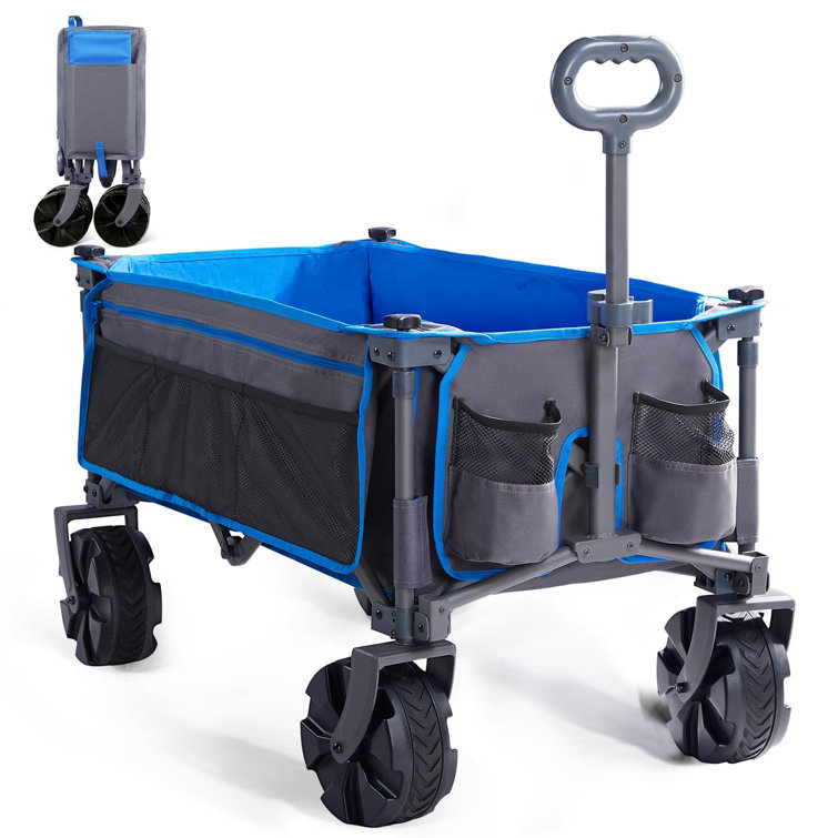 Dakota Fields Briceson Foldable Wheeled Garden Carts | Wayfair.co.uk