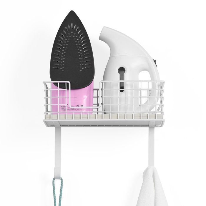 Haitral Metal Wall Mounted Iron Holder & Reviews | Wayfair