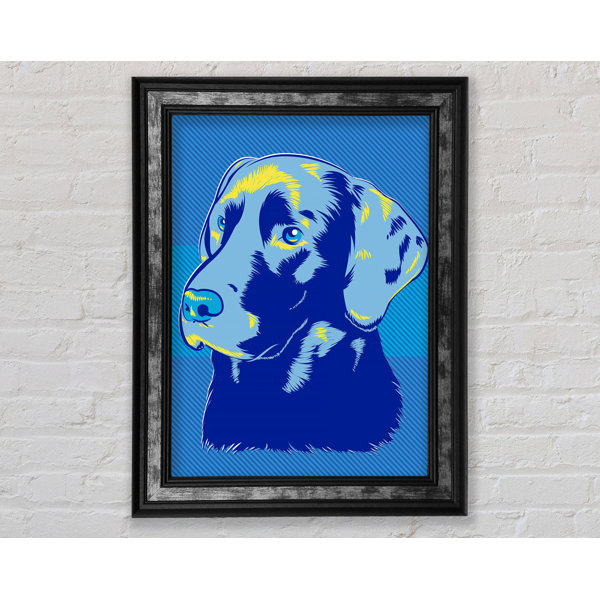 Rosalind Wheeler Pop Art Labrador Dog - Single Picture Frame Art Prints ...