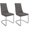Metro Lane Janelle Leather Dining Chair | Wayfair.co.uk