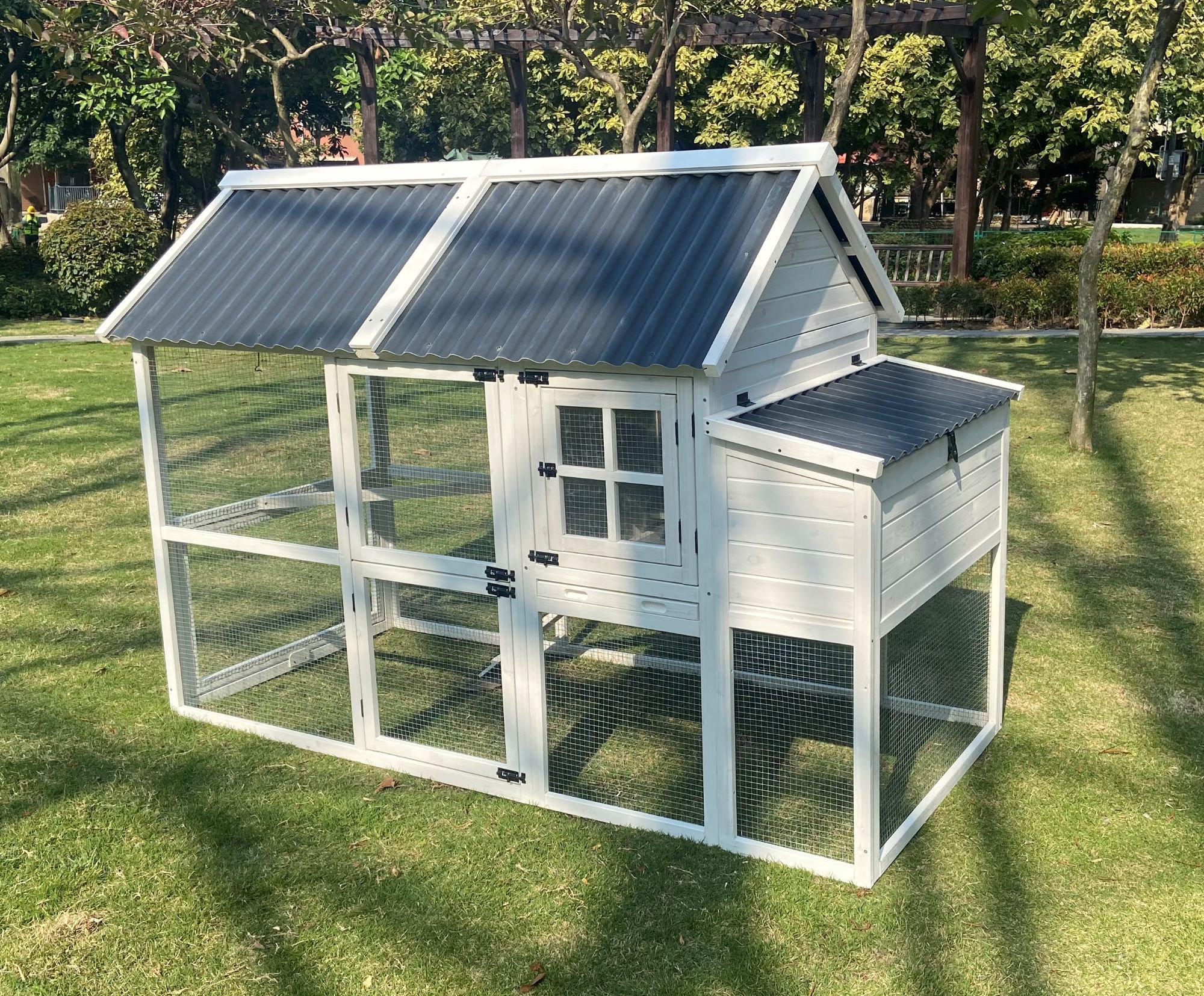 Zylina 25 Square Feet Chicken Coop with Nesting Box & Reviews - Wayfair ...