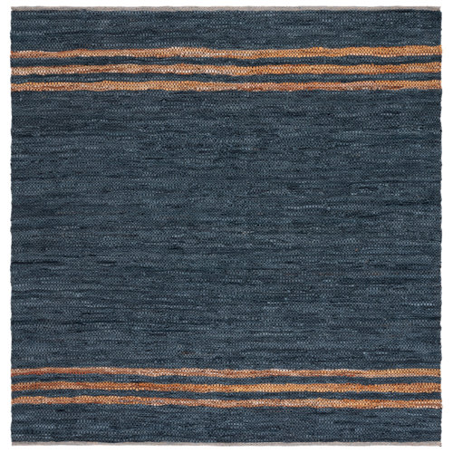 Leather Area Rugs You'll Love | Wayfair