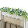 Primrue Blue and Lavender Hydrangea Garden Garland Decoration | Wayfair