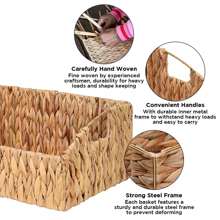Highland Dunes Wicker Crate - Wayfair Canada