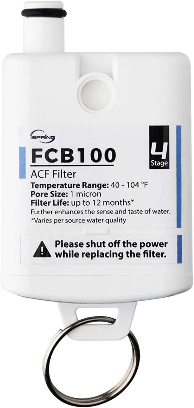 iSpring Water Systems iSpring FCB100 Replacement Filter for RCD100 ...