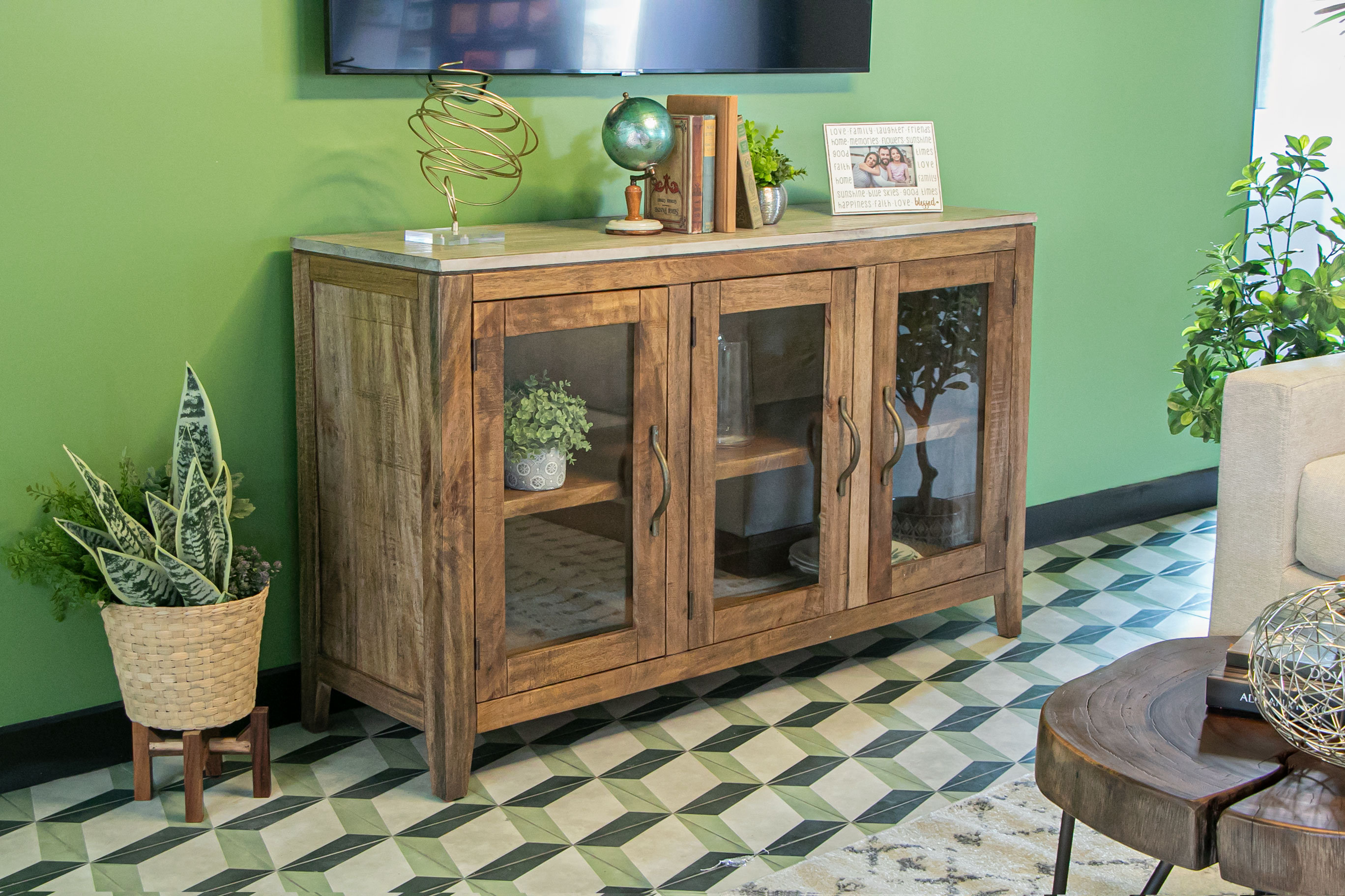 International Furniture Direct Tulum 56.5 Sideboard | Wayfair