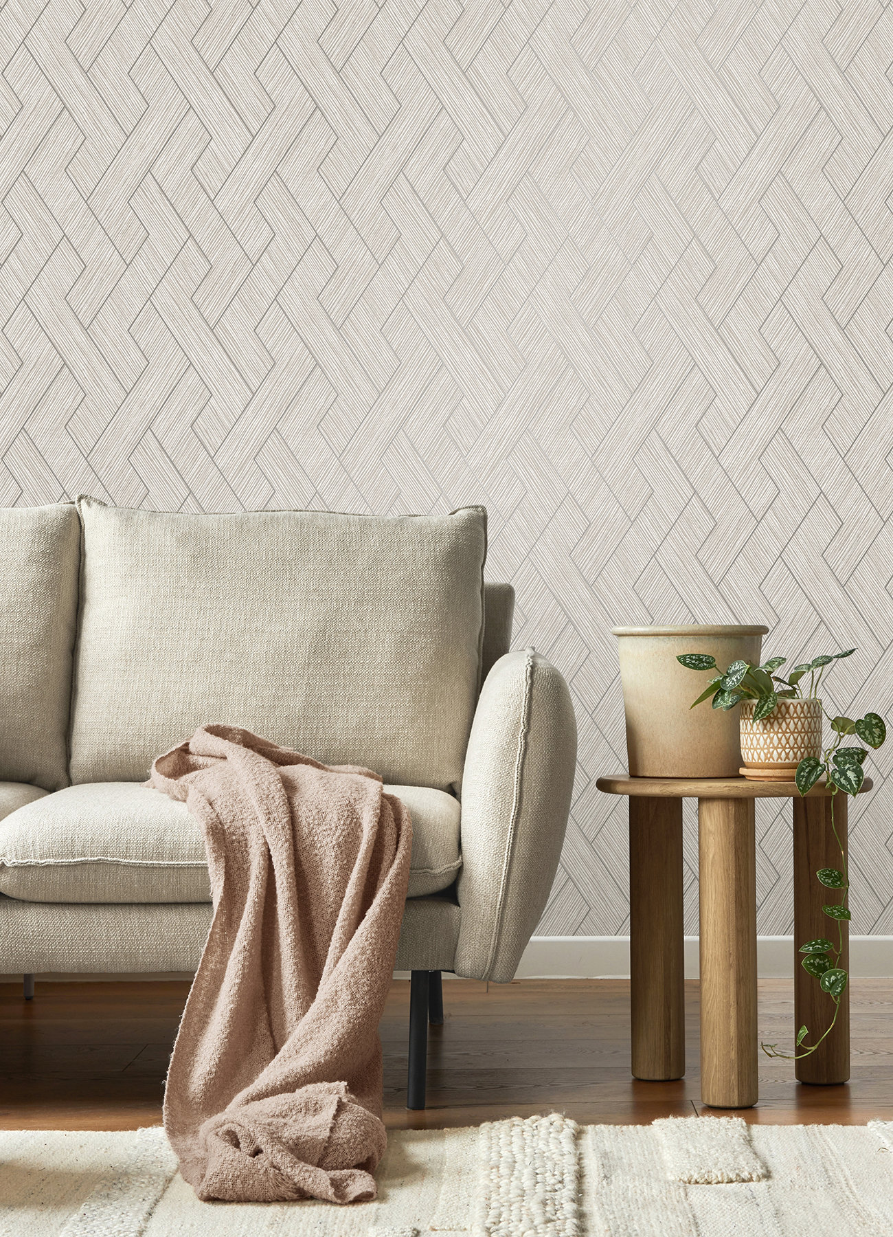 Corrigan Studio Itzia 33' L x 20.5" W Wallpaper Roll - Wayfair Canada