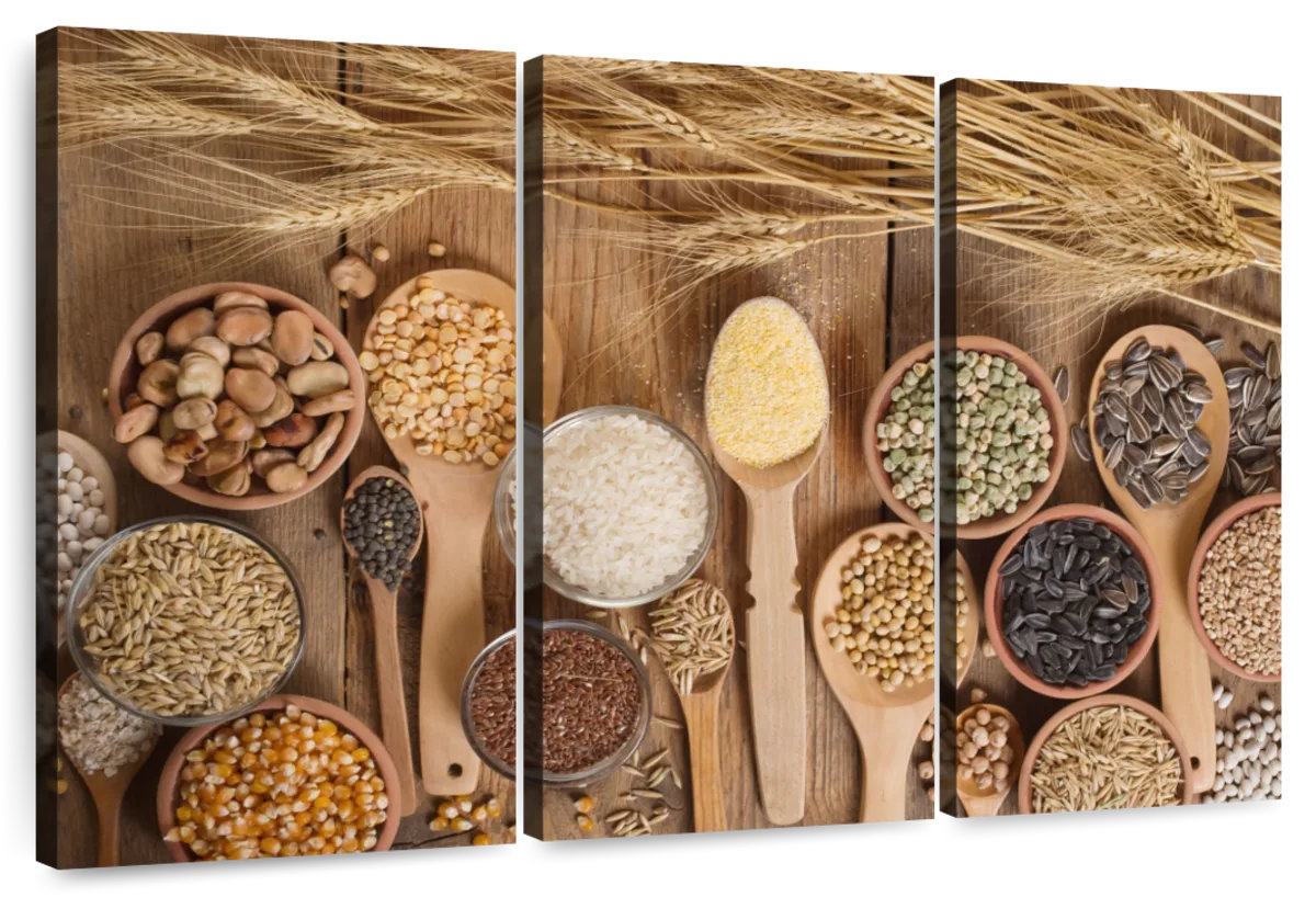 Lark Manor™ Harnek Rustic Kitchen Grains | Wayfair