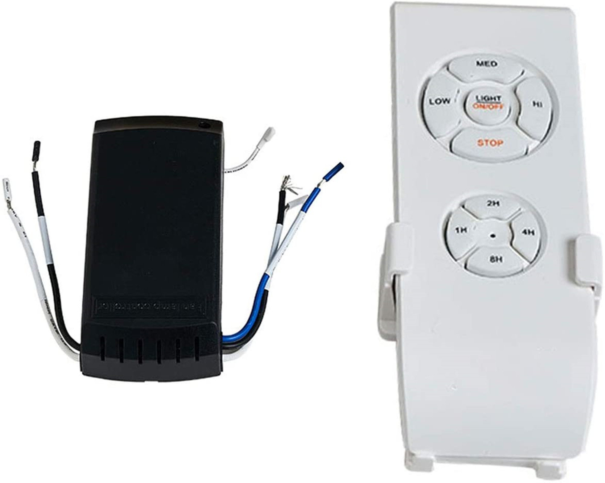 OUKANING Ceiling Fan Remote Control Kit, Timing Wireless Remote Control ...