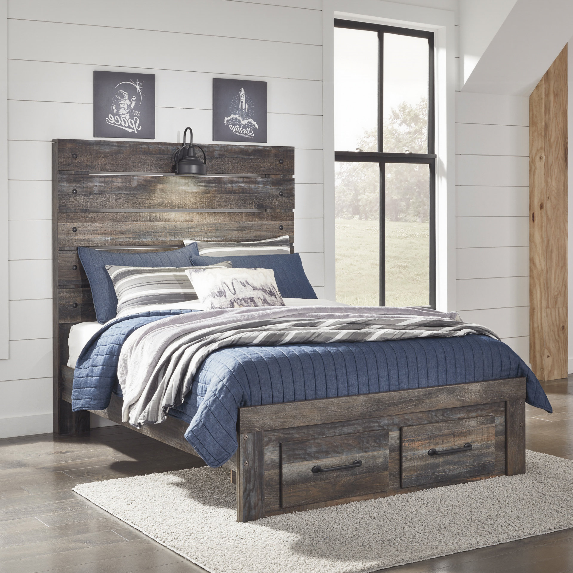 August Grove® Dawton Low Profile Storage Standard Bed & Reviews | Wayfair