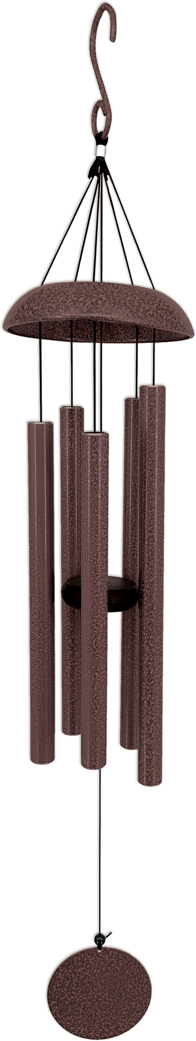 Arlmont & Co. Speckled Brown Wind Chime 36" - Wayfair Canada
