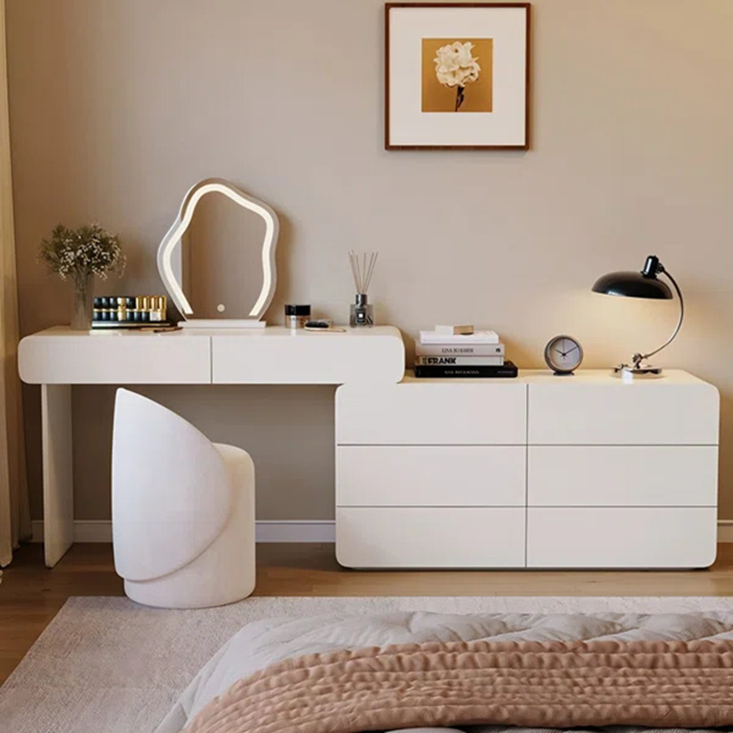 difference between vanity and desk