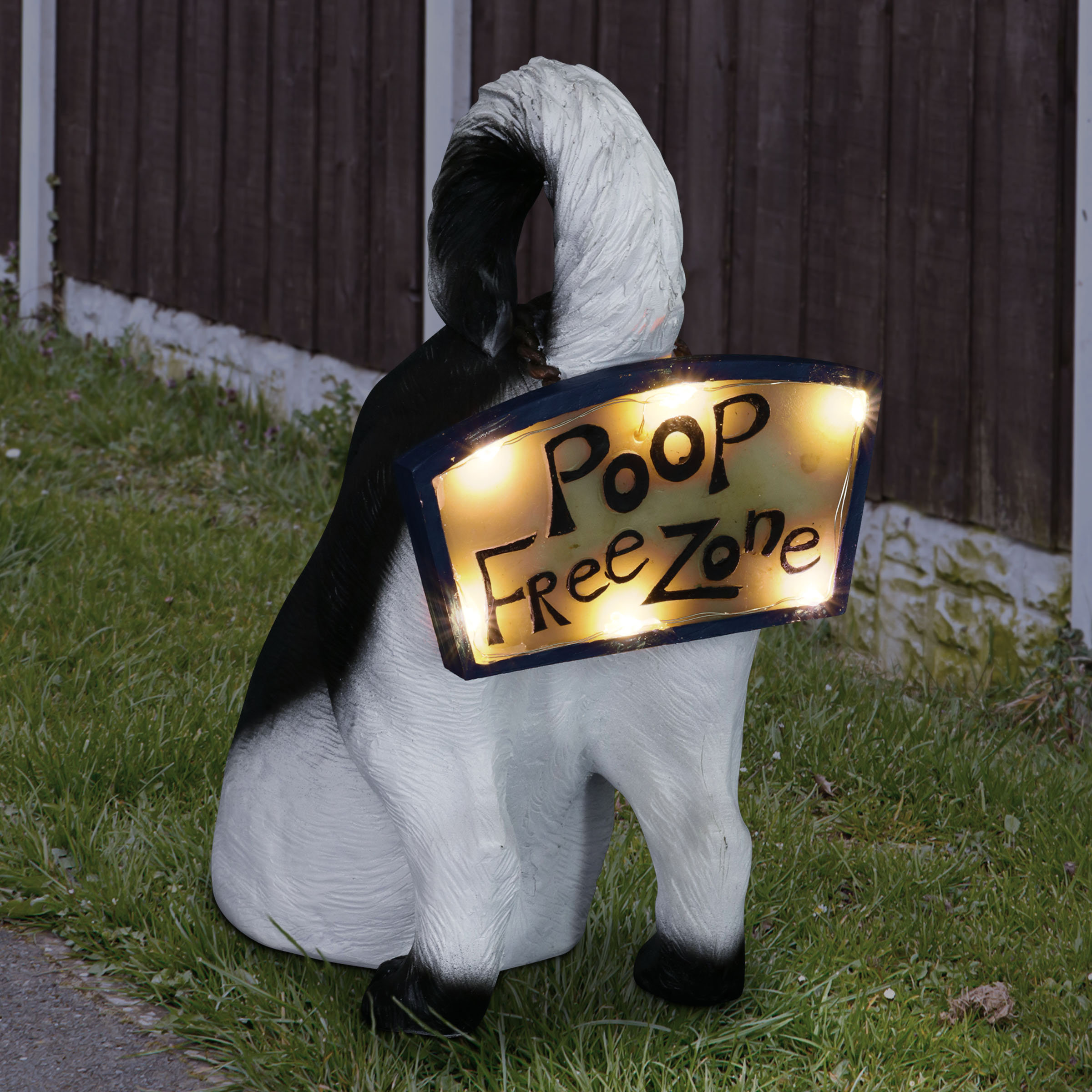 Exhart Solar Poop Free Zone Dog Statue, 10 Inch & Reviews - Wayfair Canada