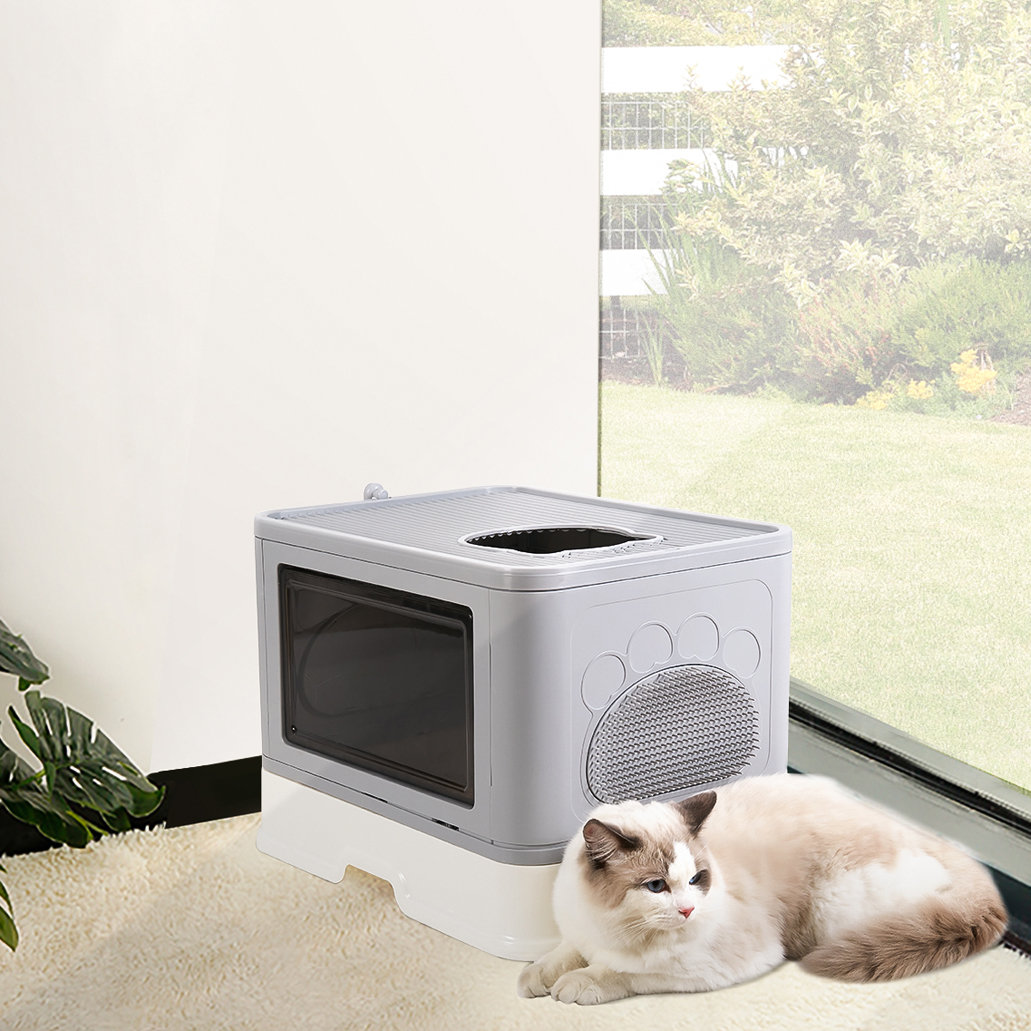 Archie & Oscar Liverpool Litter Box Enclosure & Reviews | Wayfair.co.uk