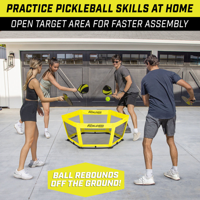 GoSports Pickle 360 Hardcourt Game Set - Pickleball Meets Roundnet ...