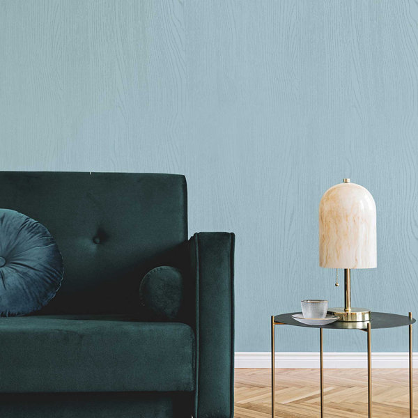 Gracie Oaks Colan Matte Peel & Stick Wallpaper Painted Wood Look Self ...