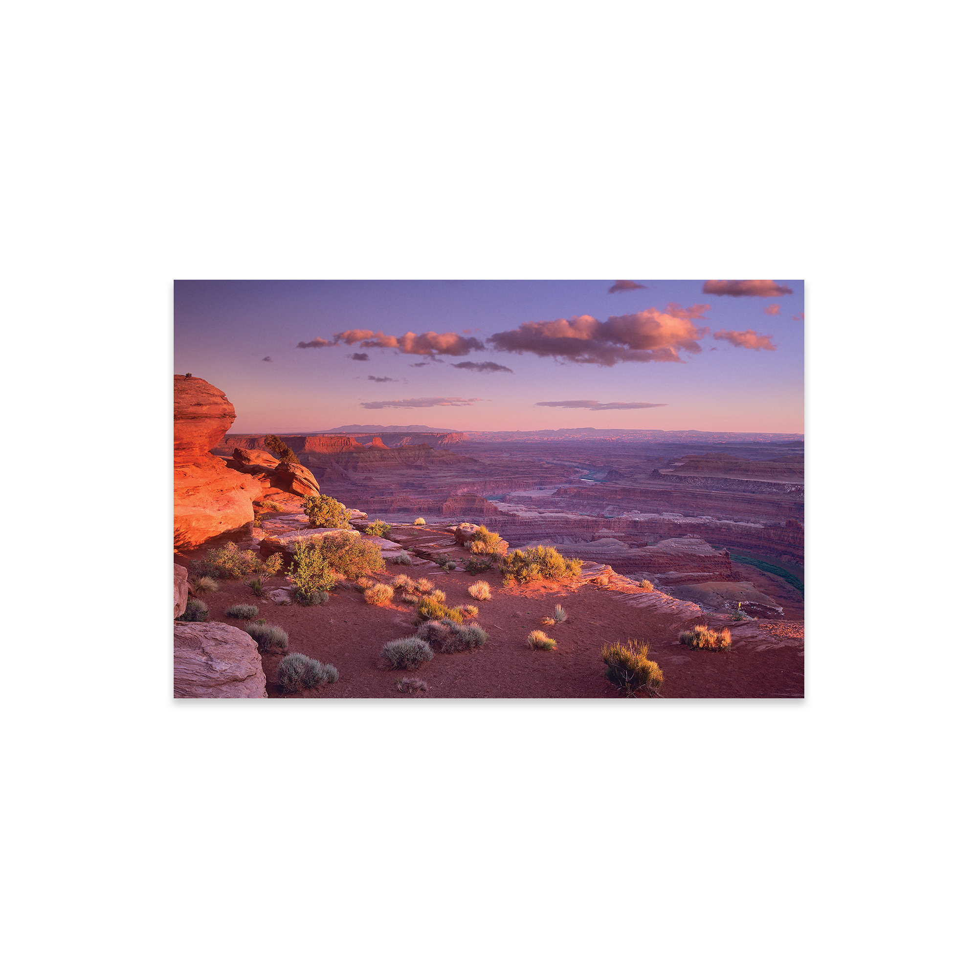 Loon Peak Green River Overlook, Canyonlands National Park, Utah On ...