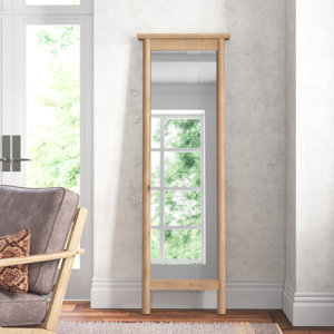 Joss & Main Goodall Tall Wood Framed Floor Mirror | Joss & Main