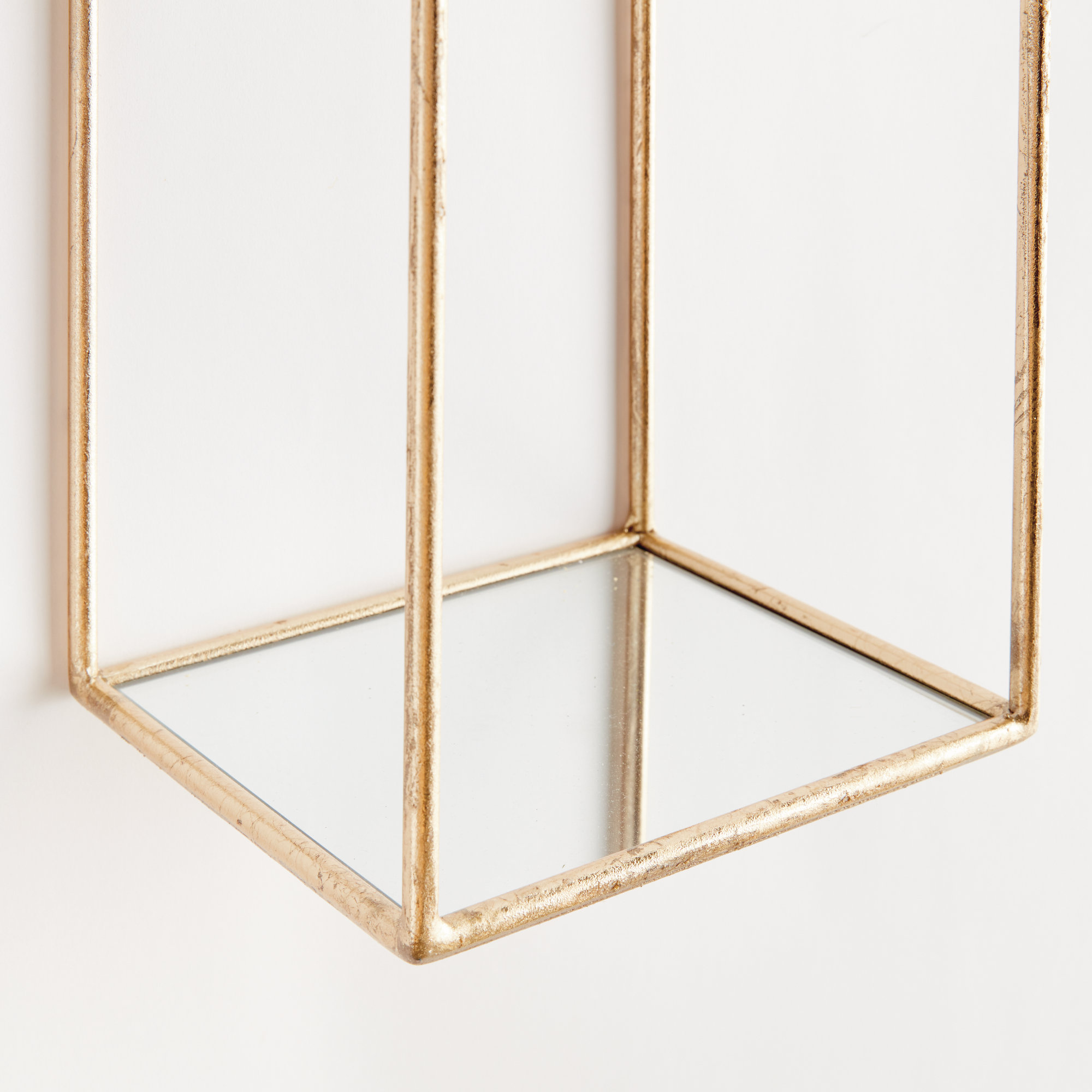 Napa Home and Garden DUNCAN MIRRORED WALL SHELVES | Wayfair