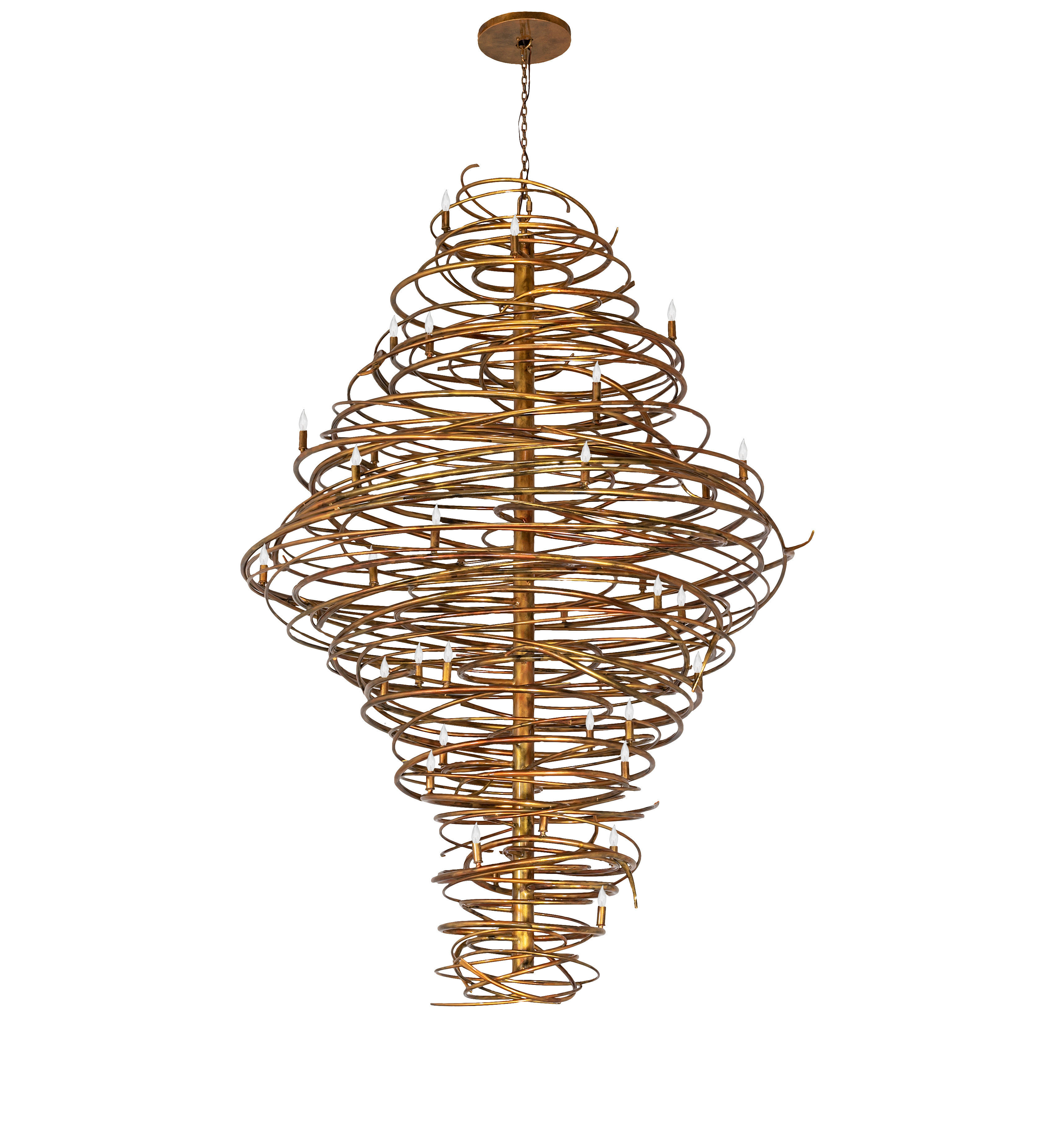 Meyda Lighting 60" Wide Cyclone 36 Light Chandelier | Wayfair