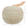 Dakota Fields Telauges Upholstered Pouf & Reviews | Wayfair