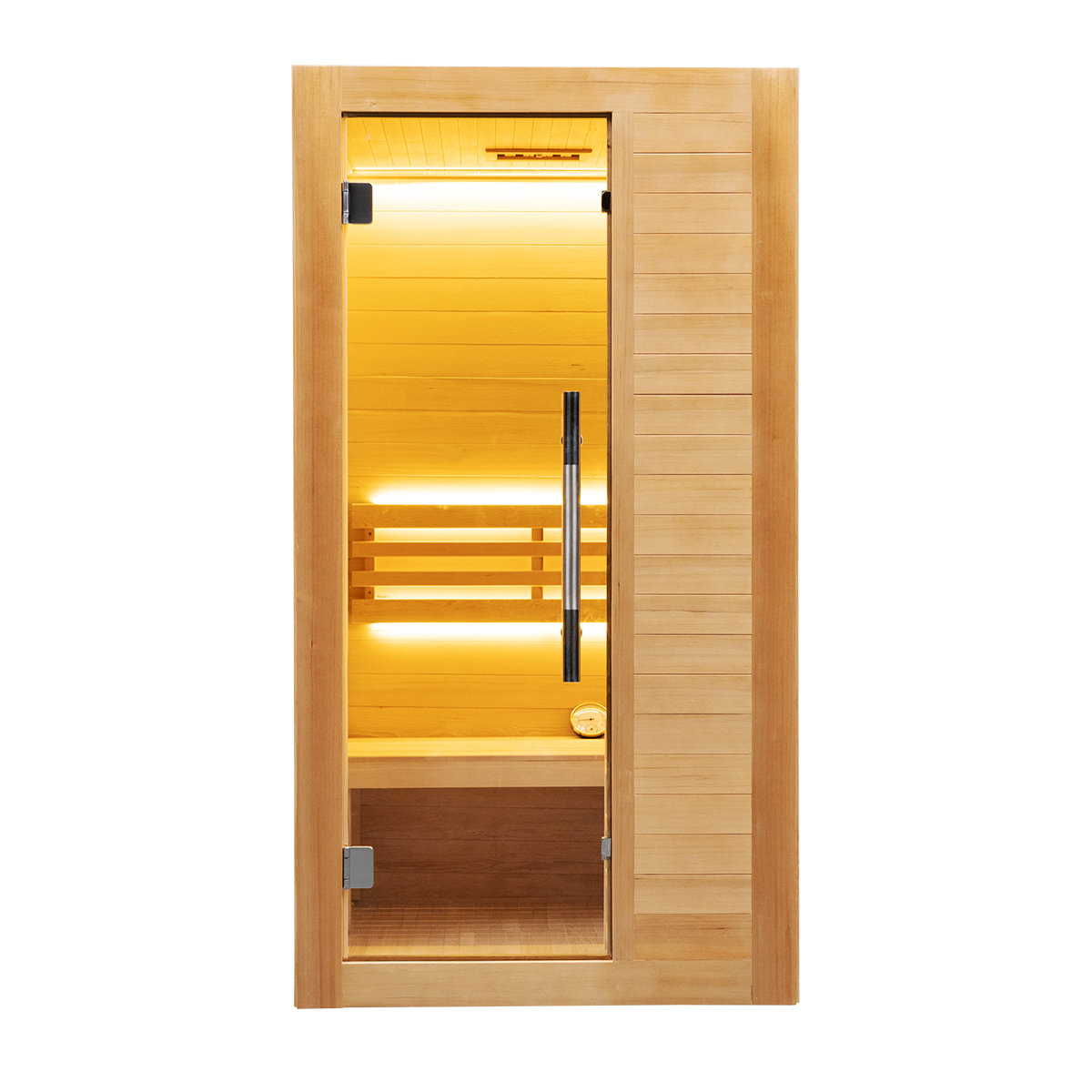 Vidalux 1 Person Klassikko Traditional Sauna | Wayfair.co.uk