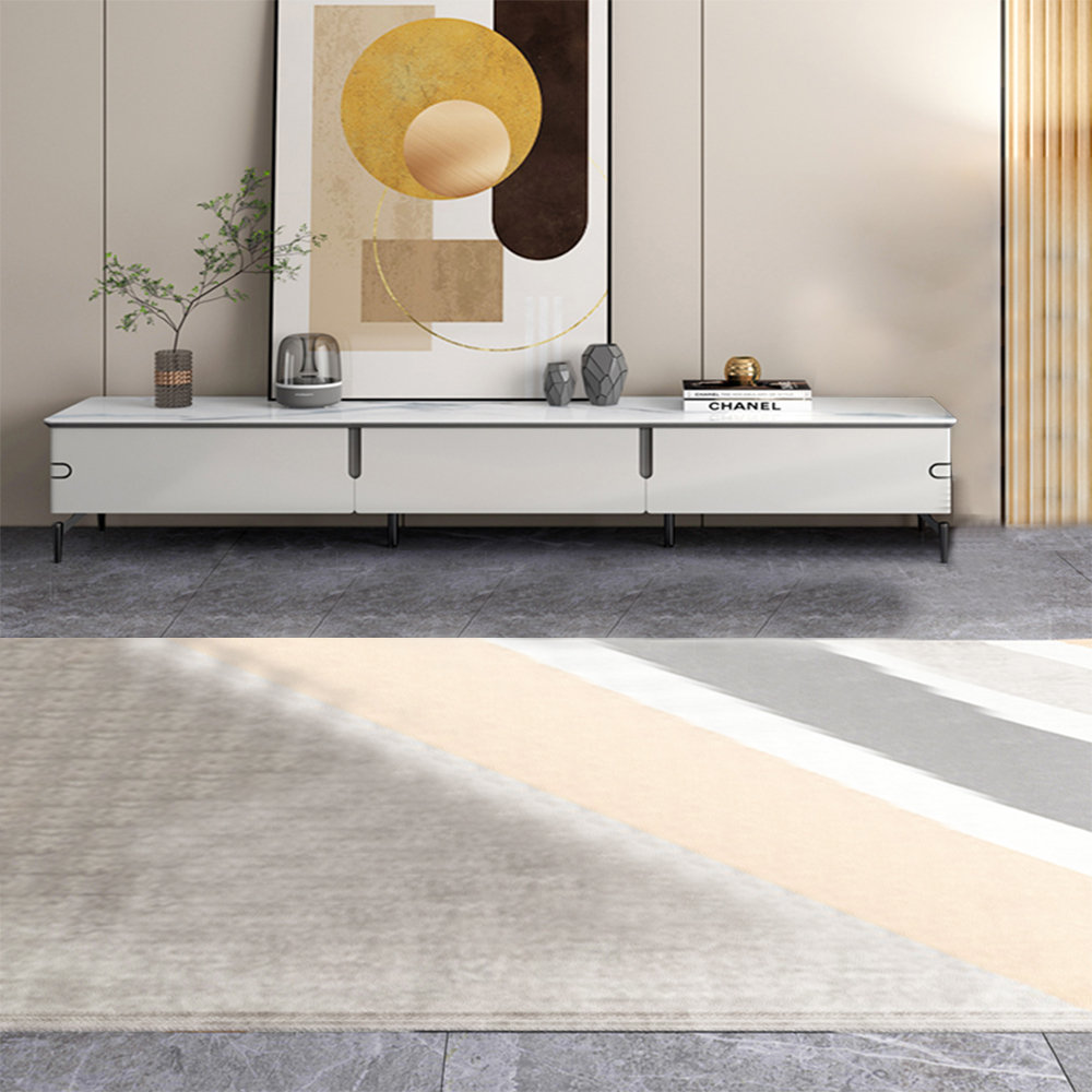 Bkoksety Italian light luxury slate TV stand | Wayfair