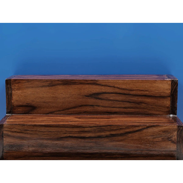 Loon Peak® Three Layer Wooden Puja Altar | Wayfair