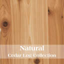 Fireside Lodge Traditional Cedar Log Swivel Solid Wood Bar & Counter ...