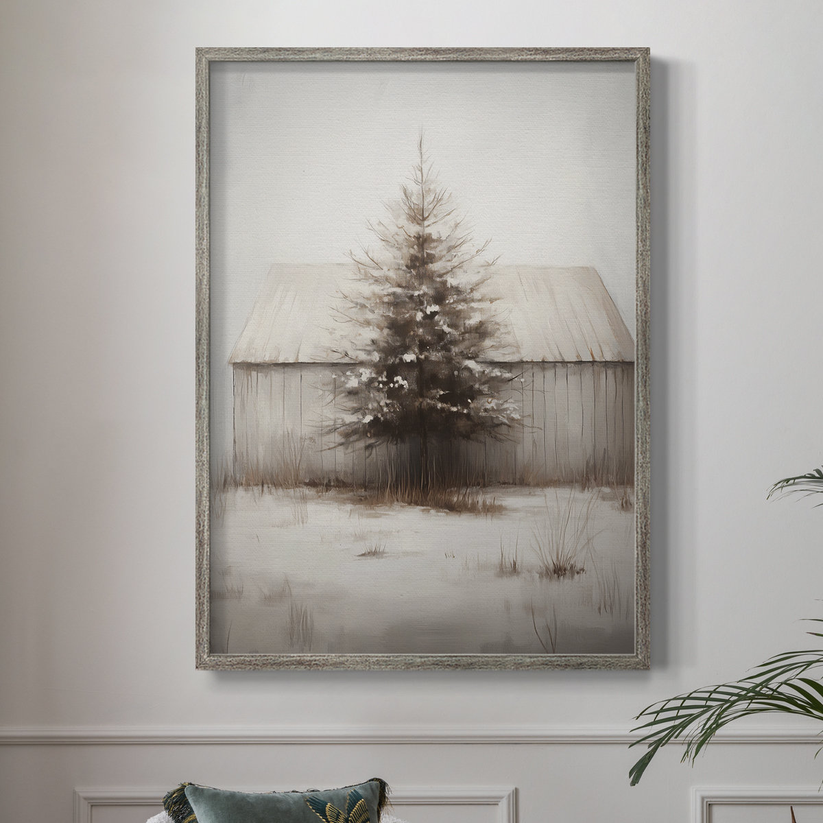 The Holiday Aisle® Christmas Holiday Art -Series 2-CDV Framed Print ...