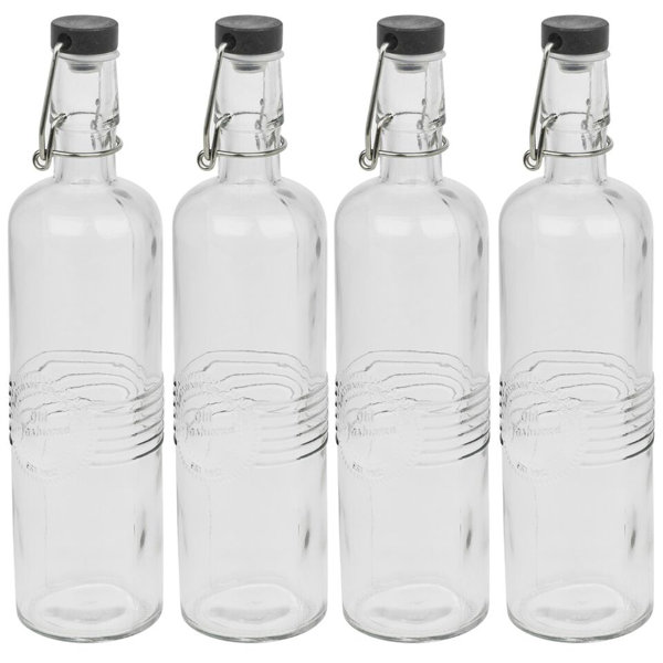 Lark Manor Epps 700ml Double Wall Insulated Glass Water Bottle ...