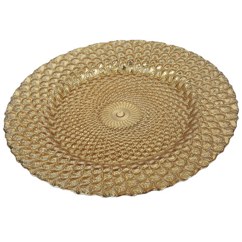 Gold Decorative Plates & Bowls You'll Love | Wayfair