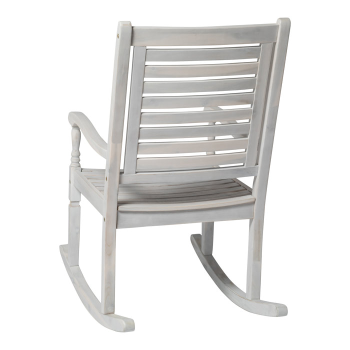 Red Barrel Studio® Raiah Outdoor Rocker Chair & Reviews | Wayfair
