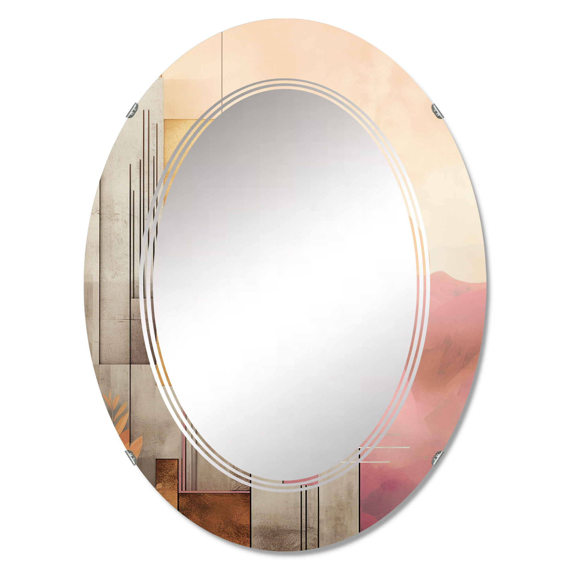 East Urban Home Zorada Oval Wall Mirror | Wayfair