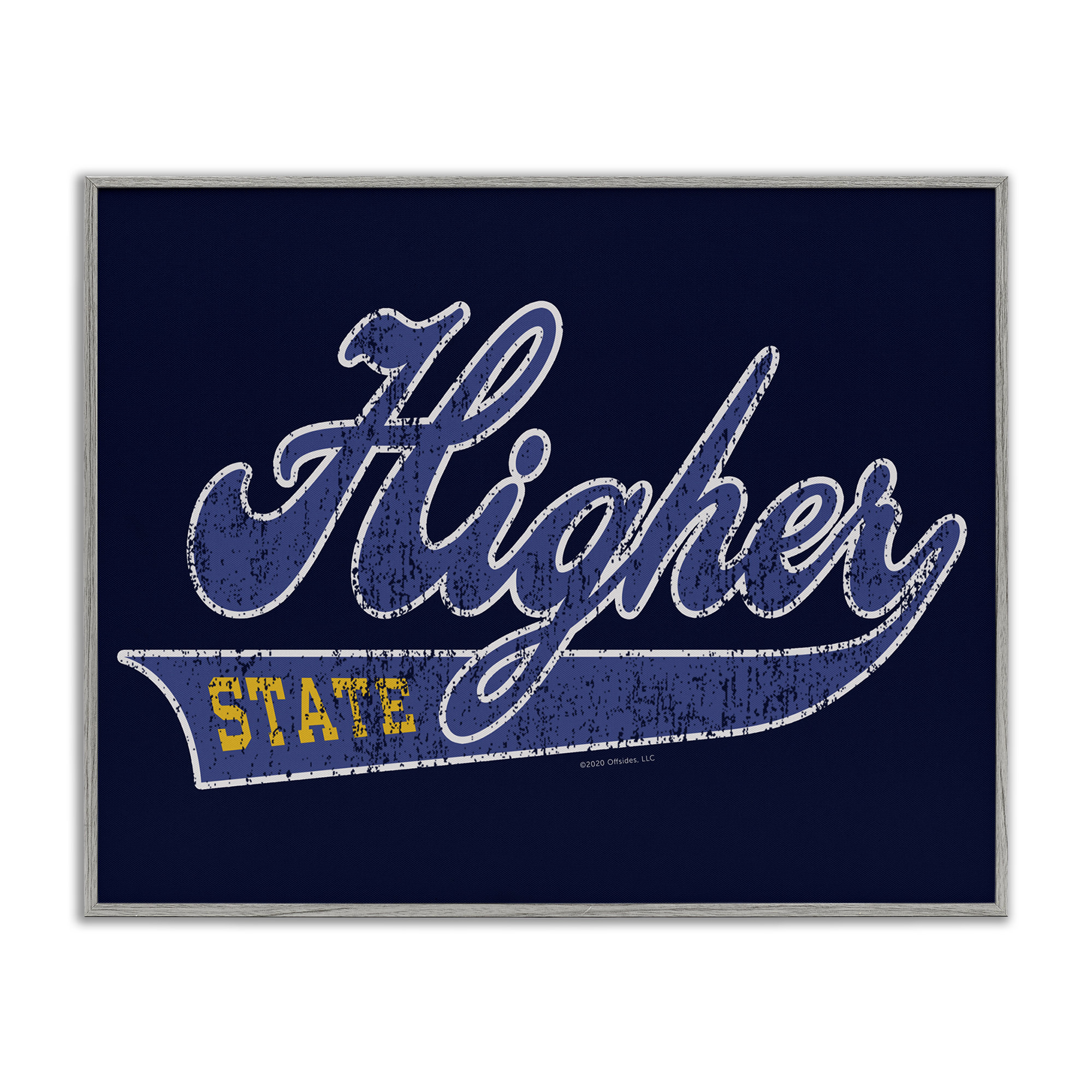 Ebern Designs Higher State Varsity Style Giclee Art by Higher Learning ...