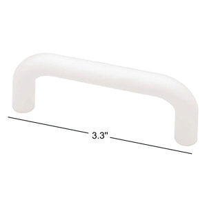 D. Lawless Hardware (5 Pack) 3 inch Wire Pull White Enamel | Wayfair