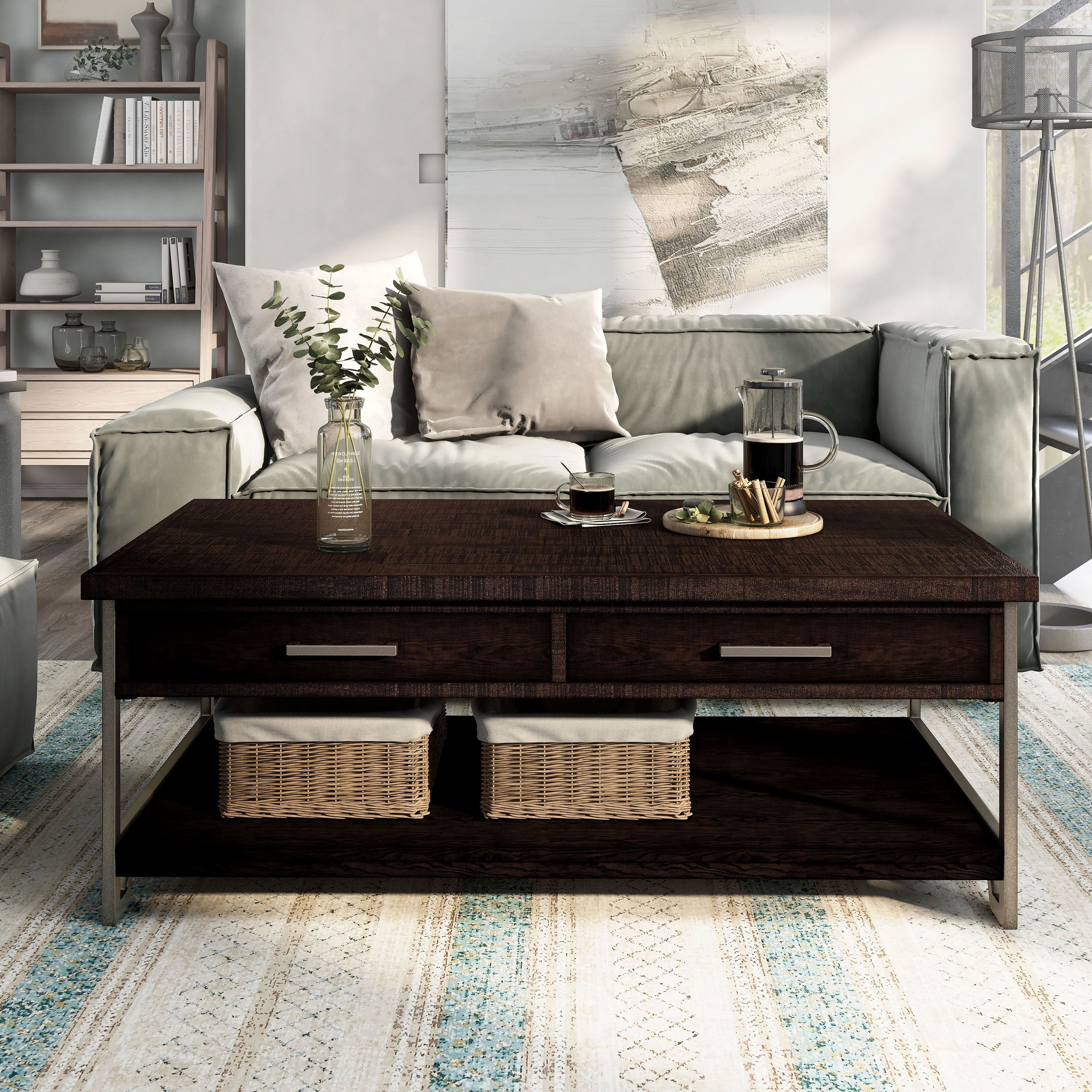 Foundry Select Table basse avec rangement Cambree - Wayfair Canada
