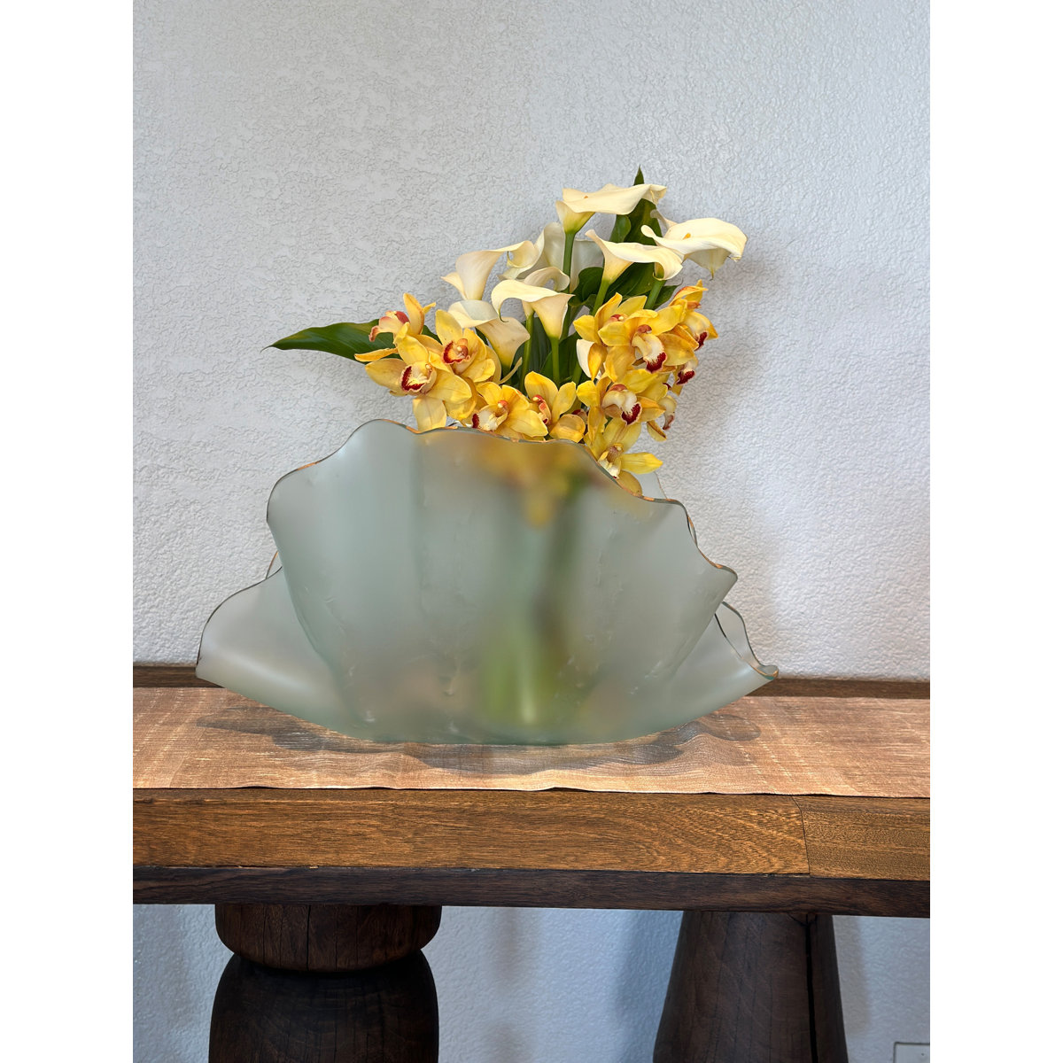 Annieglass Clamshell Sculpture | Perigold