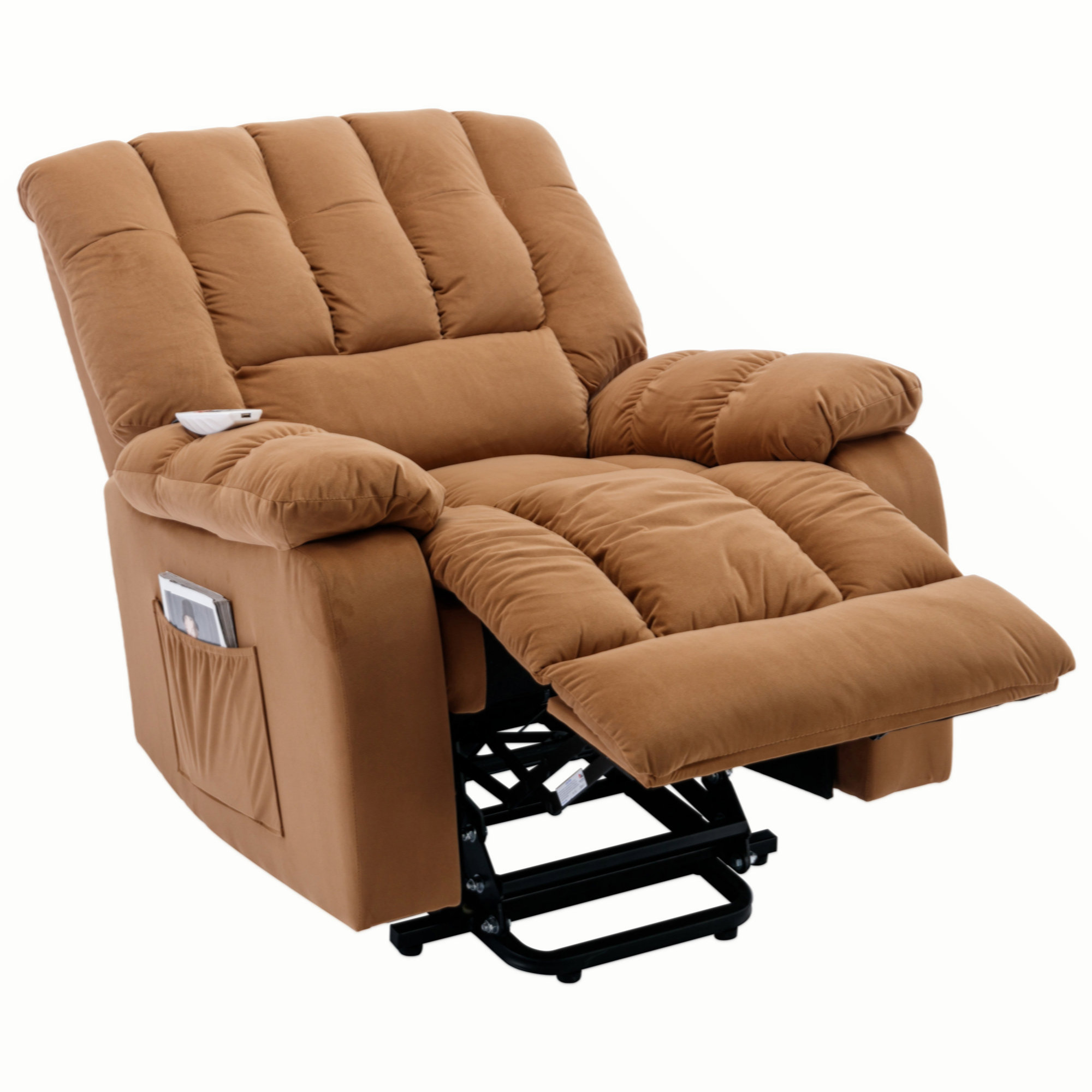 Latitude Run® Massage Recliner Chair Electric Power Lift Recliner ...