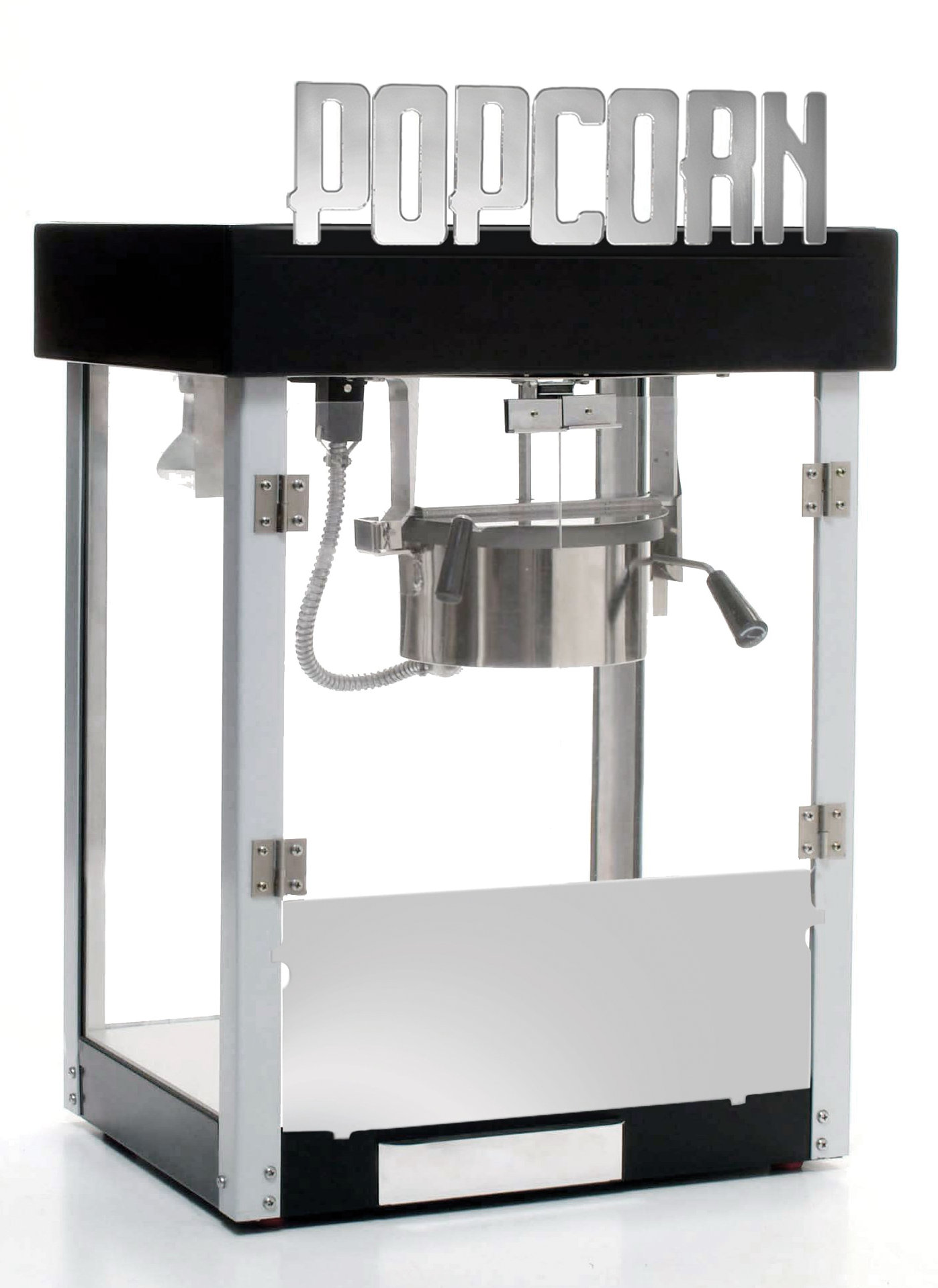 Benchmark USA Tabletop Popcorn Machine, Popcorn Machine Stand / Cart ...