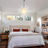 Corrigan Studio® White Hand-Blown Glass Tube Chandelier, Modern Semi ...
