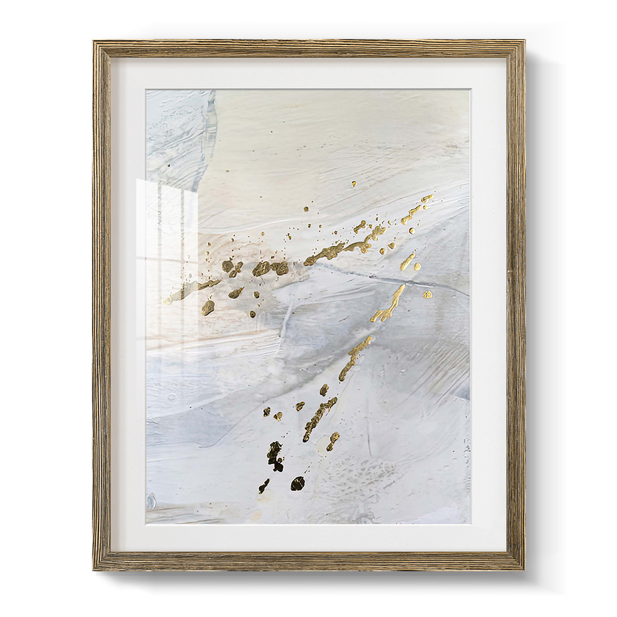 Wrought Studio™ Neutral Framework I - Single Picture Frame Print | Wayfair