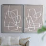 Wade Logan® Linen Roundabout I Premium Framed Canvas - Ready To Hang ...